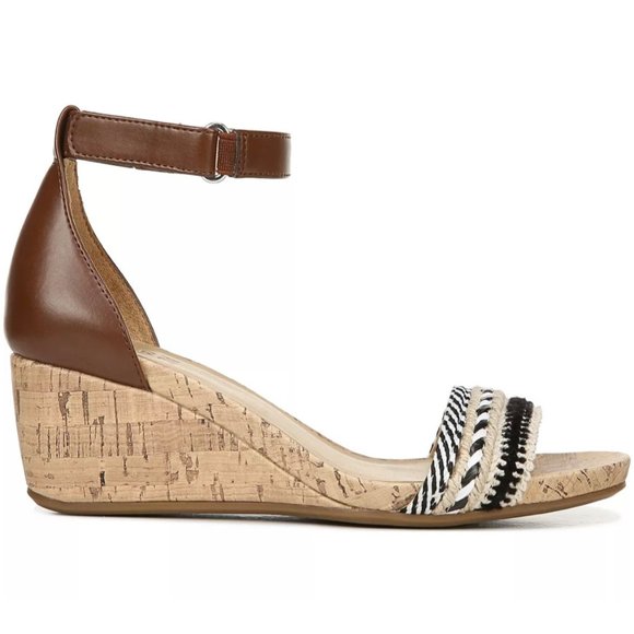 Naturalizer | Shoes | Naturalizer Areda Smooth Wedge Natural Multi Faux ...